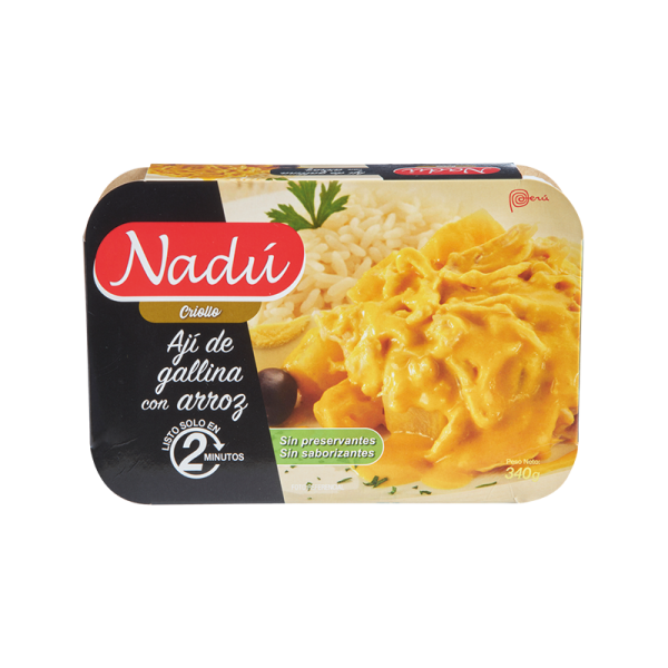 Ají de gallina con arroz – Nadú